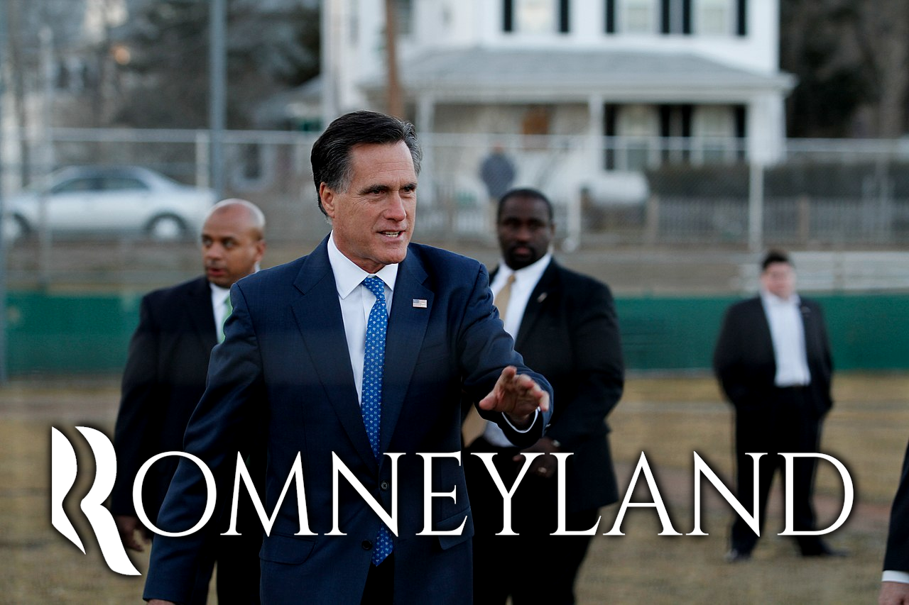 Romneyland: Part II — America’s Comeback Team